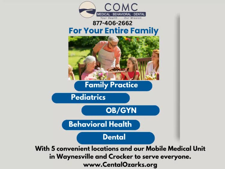 Central Ozarks Medical Center (COMC Camden... | Richland, MO